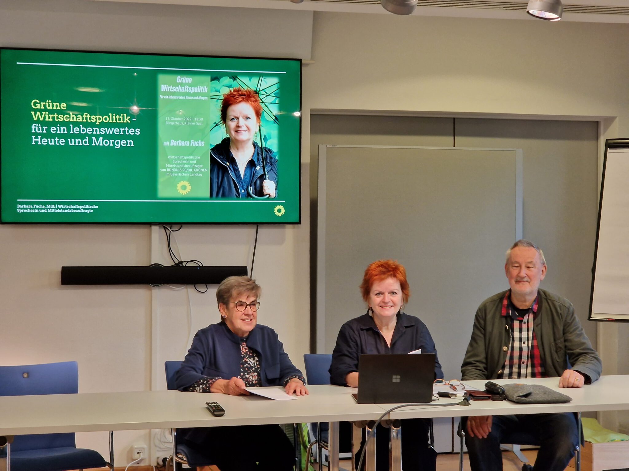 Vortrag zu Grüner Wirtschaftspolitik bei den Pullacher Grünen – Barbara ...